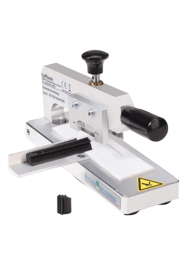 Rubber Cutter for Car Sealing Strip and O-ring | Bareiss Testing
