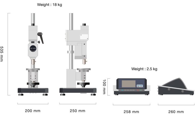 digi test II – Fully Automated Shore & IRHD Durometer Hardness Tester