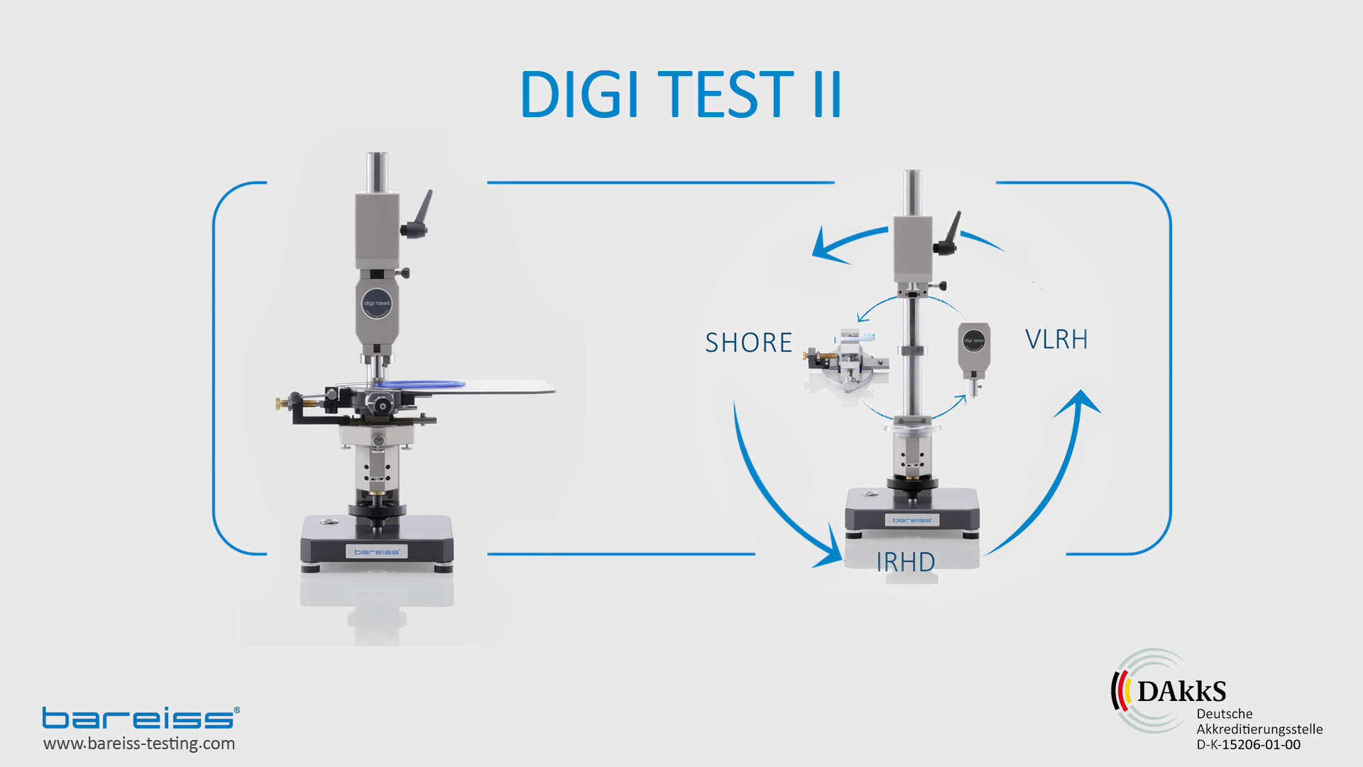 Bareiss : Automatic Hardness Tester for Shore, IRHD & VLRH