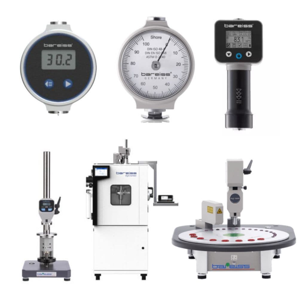 Shore hardness / durometer hardness: ASTM D2240